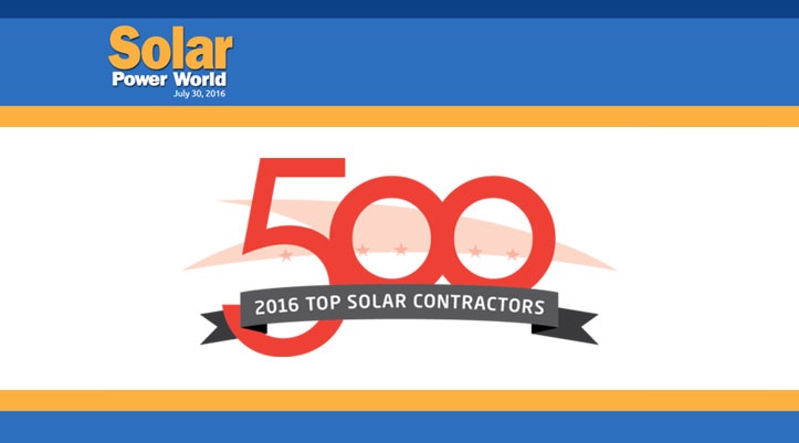 Sunpro Solar ranked #18 Rooftop Solar Provider by Solar Power World
